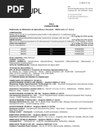 Bula do Fungicida Cypress 400 EC | PDF | Fungicida | Fungo