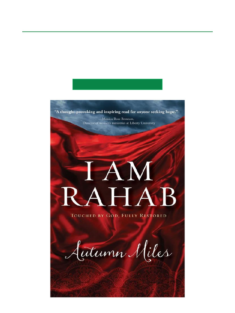 I Am Rahab Touched by God, Fully Restored Complete Volume Download ...