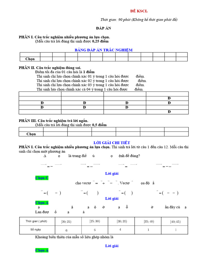 DA-T DB4. KSCL Tháng 11 Môn Toán L P 12 | PDF