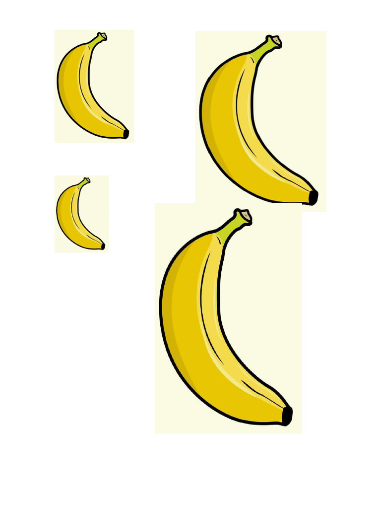 Banano para Imprimir | PDF