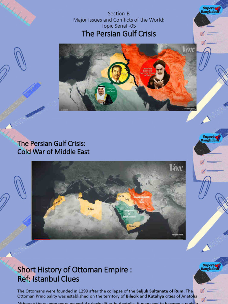 The Persian Gulf Conflict | PDF | Saddam Hussein | Iraq