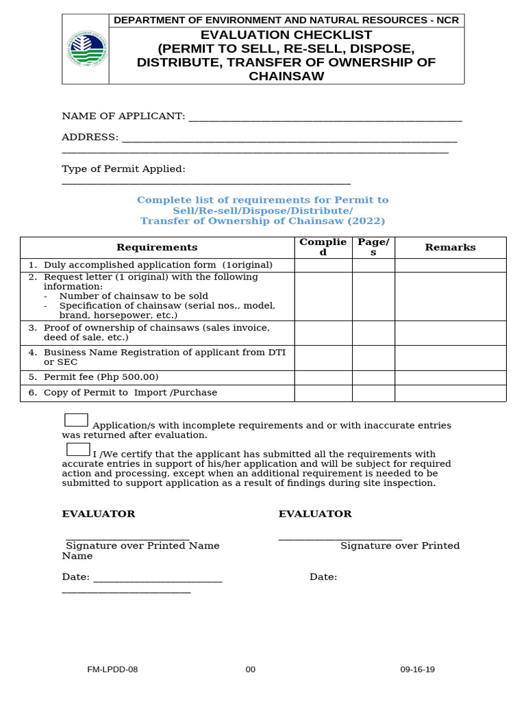NCR-F-07-PERMIT_TO_SELLRE-SELLDISPOSEDISTRIBUTE_AND_TRANSFER_OWNERSHIP ...