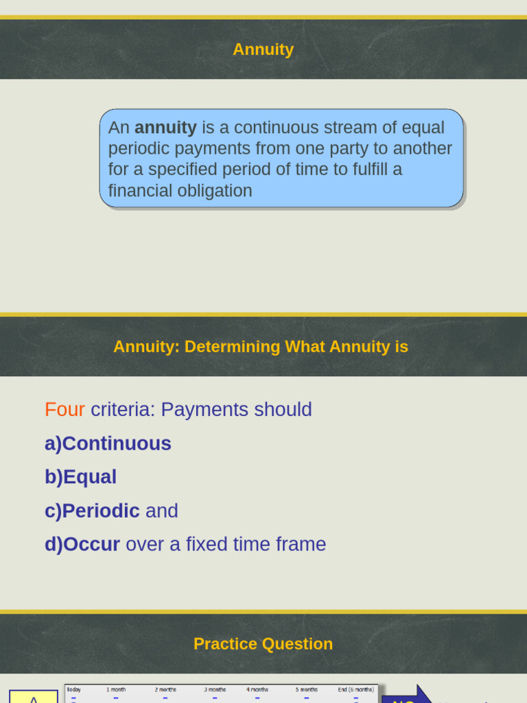 FV and PV of Annuities | PDF | Present Value | Interest