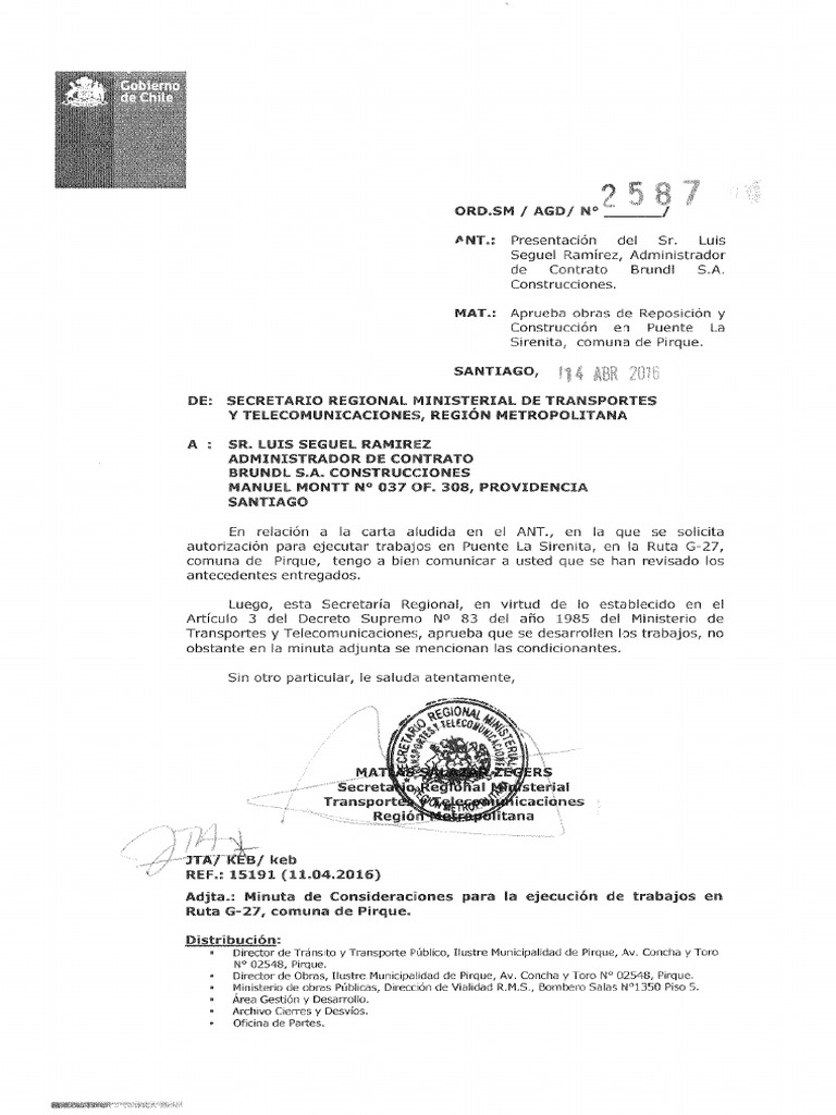 Resp SEREMITT Vigas | PDF