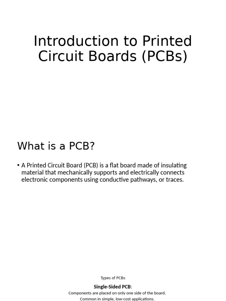 Introduction To Printed Circuit Boards (PCBS) | PDF | Printed Circuit Board | Computing