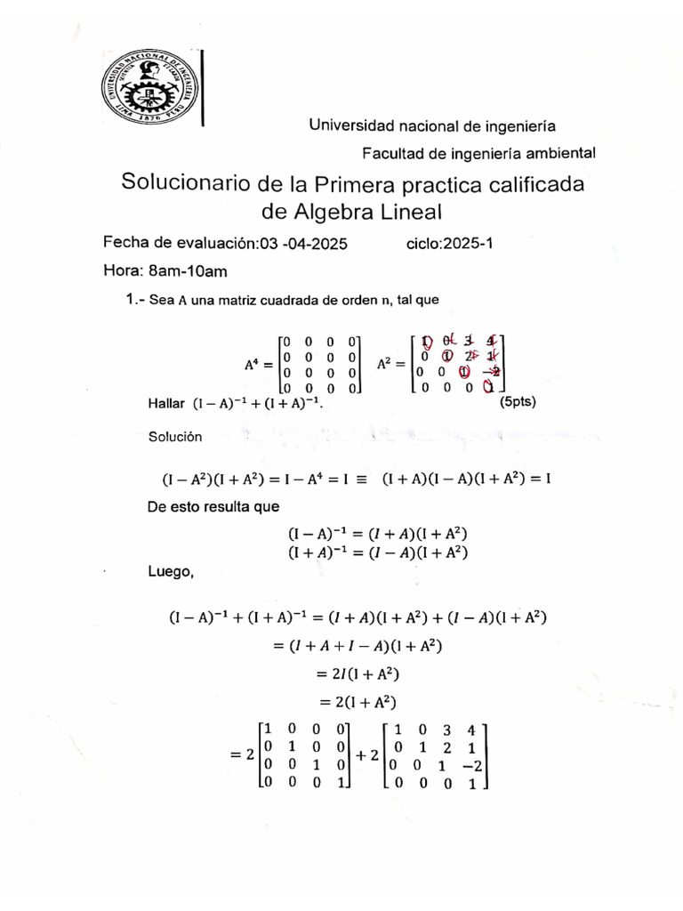 PC1 Solucionario | PDF
