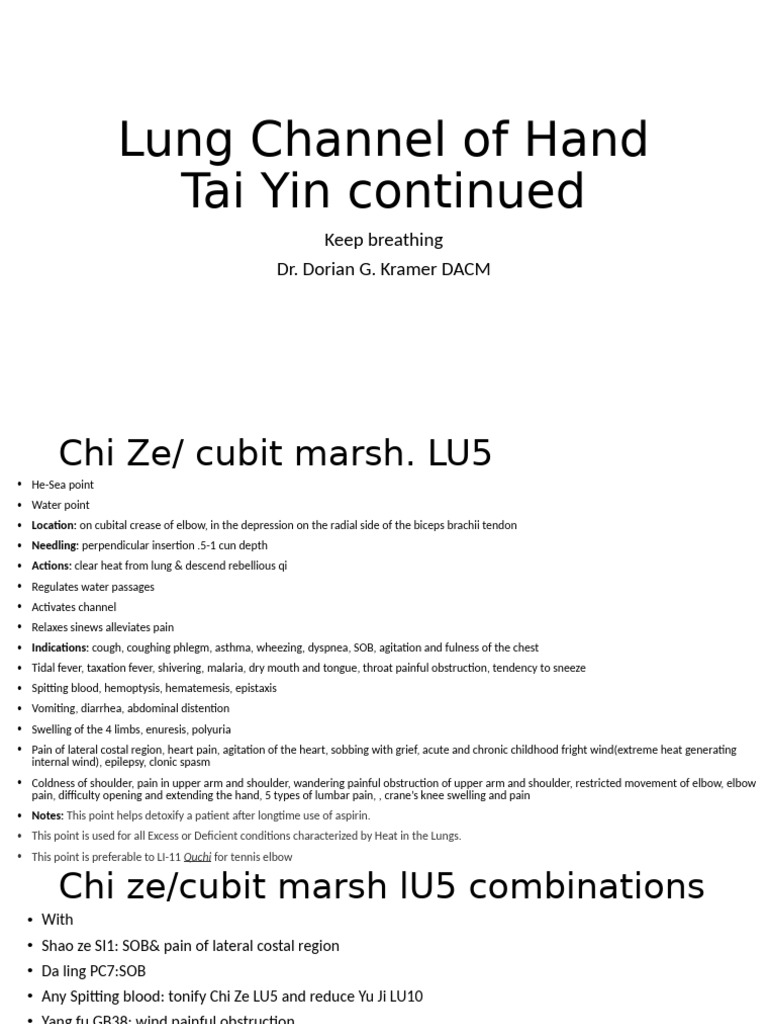 Class 6 Lung Channel Cont p80-91 | PDF | Elbow | Cough