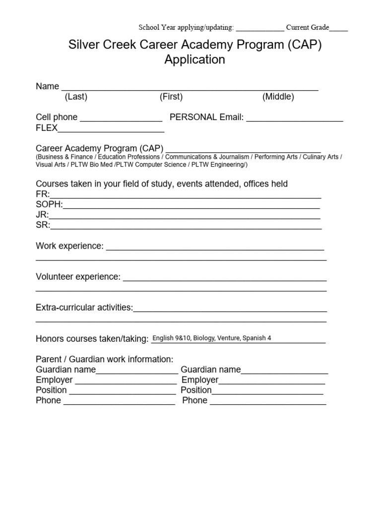 Kami Export - SCCAP Application Form | PDF