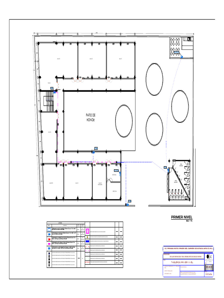 Diagramas Unifilares 3 A3 | PDF