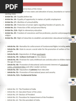 List of 12 Schedules of The Indian Constitution | PDF | Languages Of India | Government