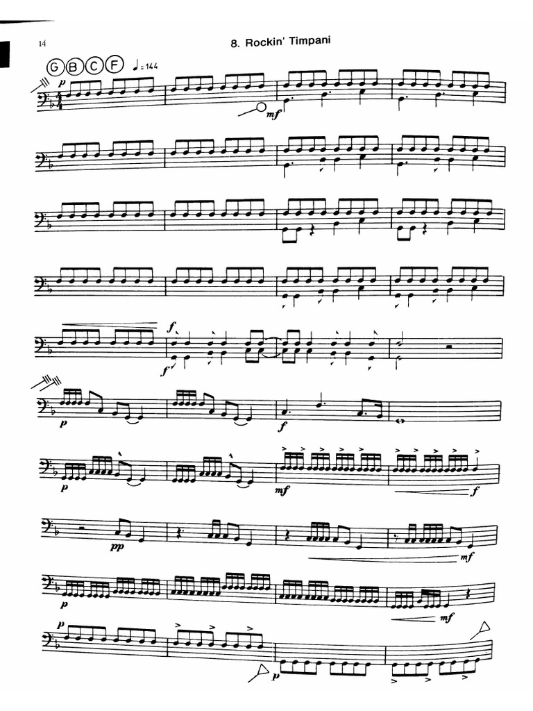 Rockin Timpani | PDF