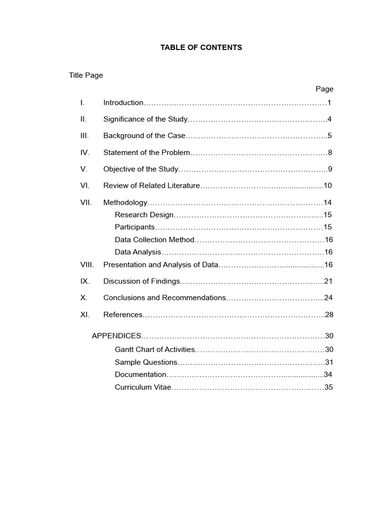 Table of Contents | PDF