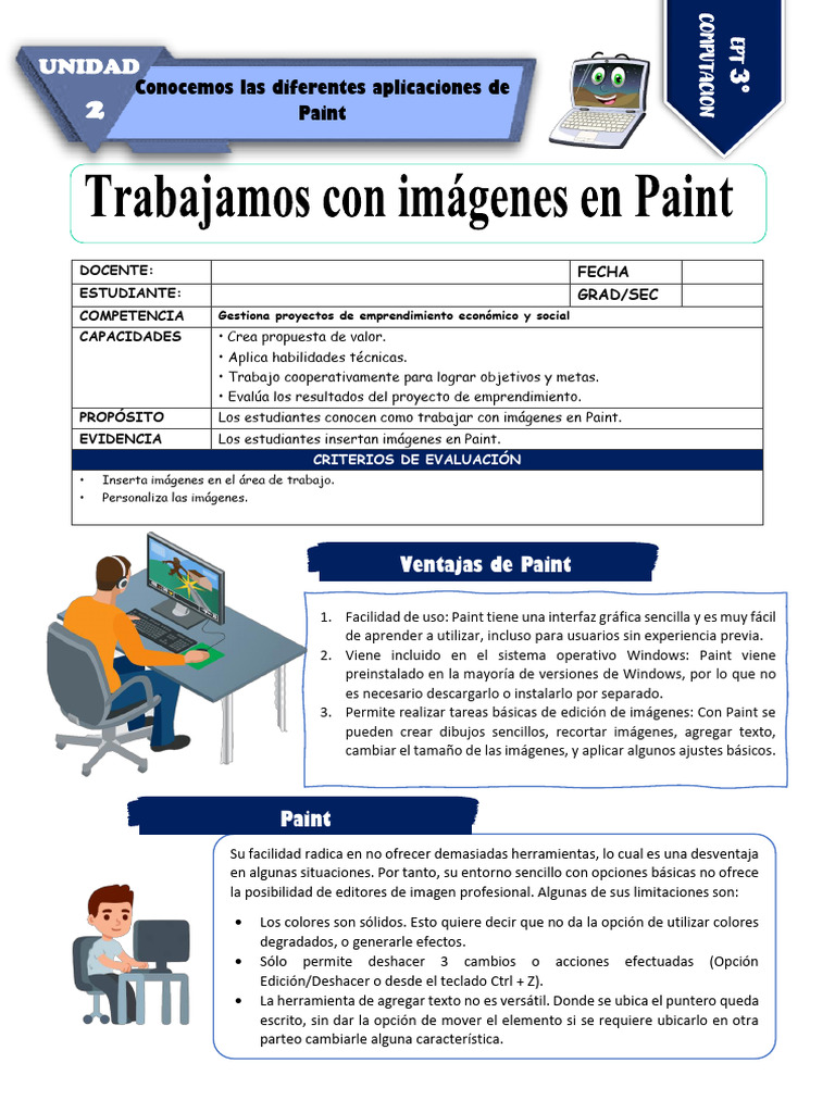 Ficha de Actividad Ept 3-Semana 7 | PDF | Informática | Software
