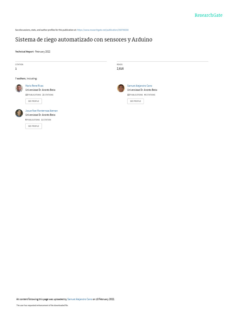 Informe-Tecnologia-2021 | PDF | Arduino | Lenguaje de programación
