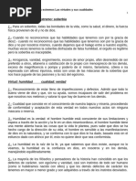 Listado de Defectos de Carácter | PDF | Conceptos psicologicos | Pecado