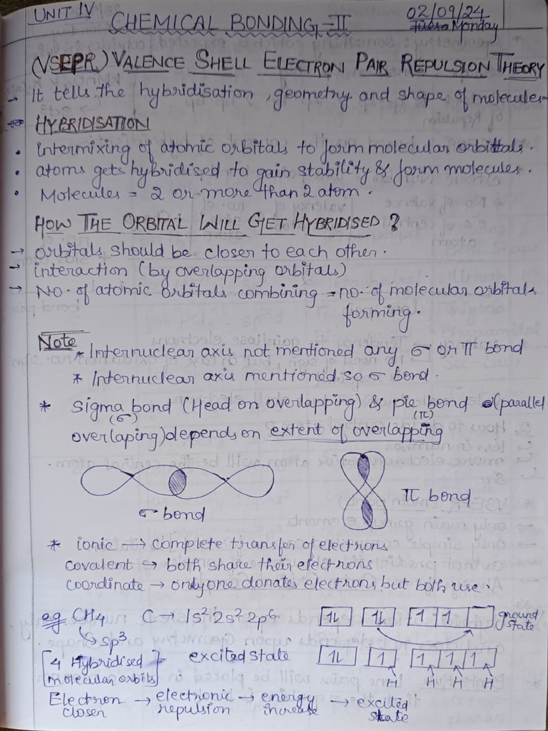 Chemical Bonding 2 | PDF