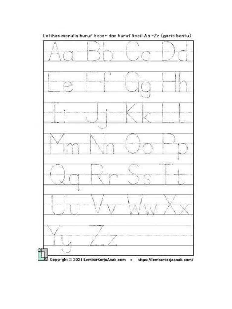 Menebalkan Huruf | PDF