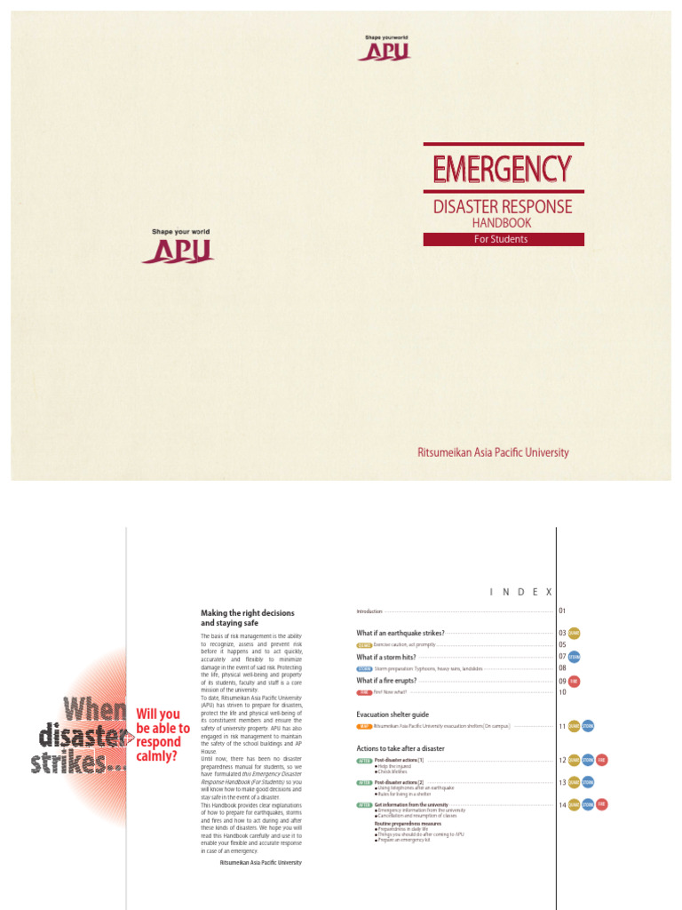 Emergency Disaster Response Handbook E Pdf