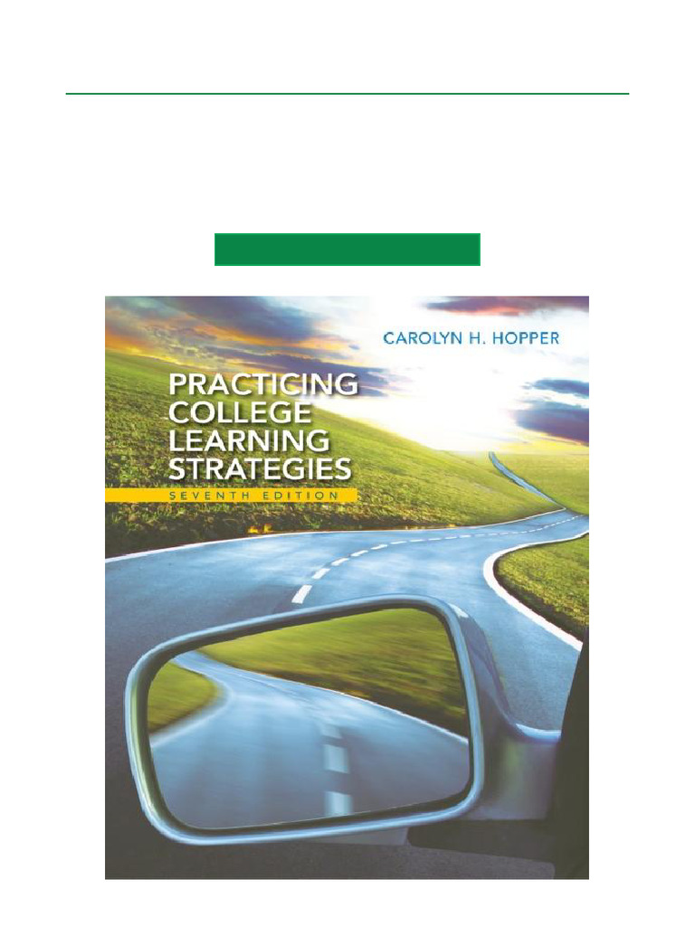 Practicing College Learning Strategies 7E | PDF | Learning Styles | Memory