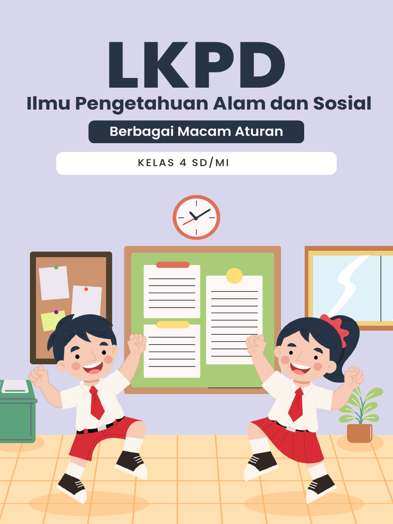 Aku Patuh Aturan Lembar Kerja Peserta Didik Warna-Warni Ilustratif Dan ...