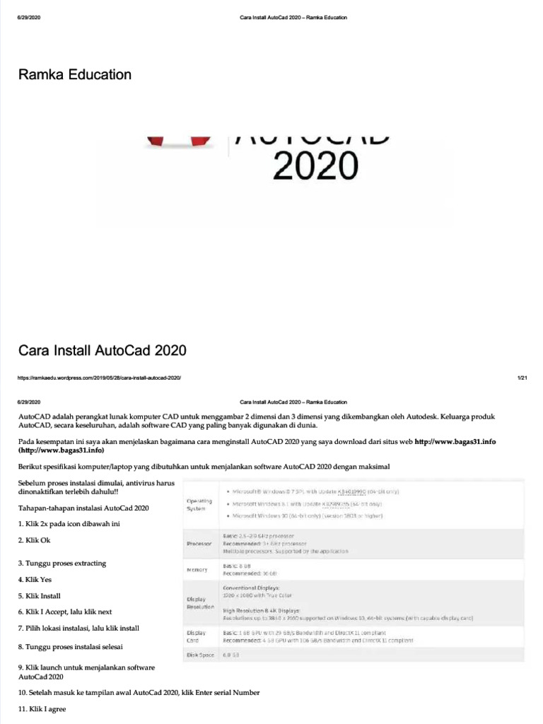 pdf-cara-install-autocad-2020-ramka-education_compress | PDF