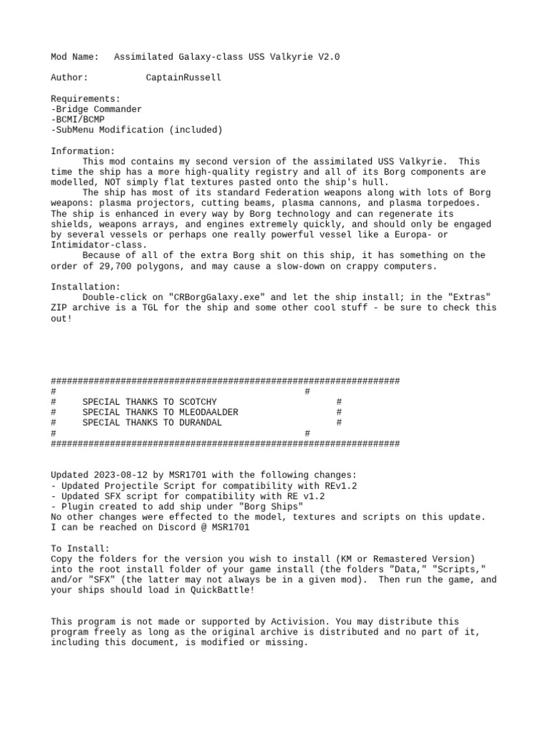 Borg - Assimilated Galaxy | PDF | Star Trek