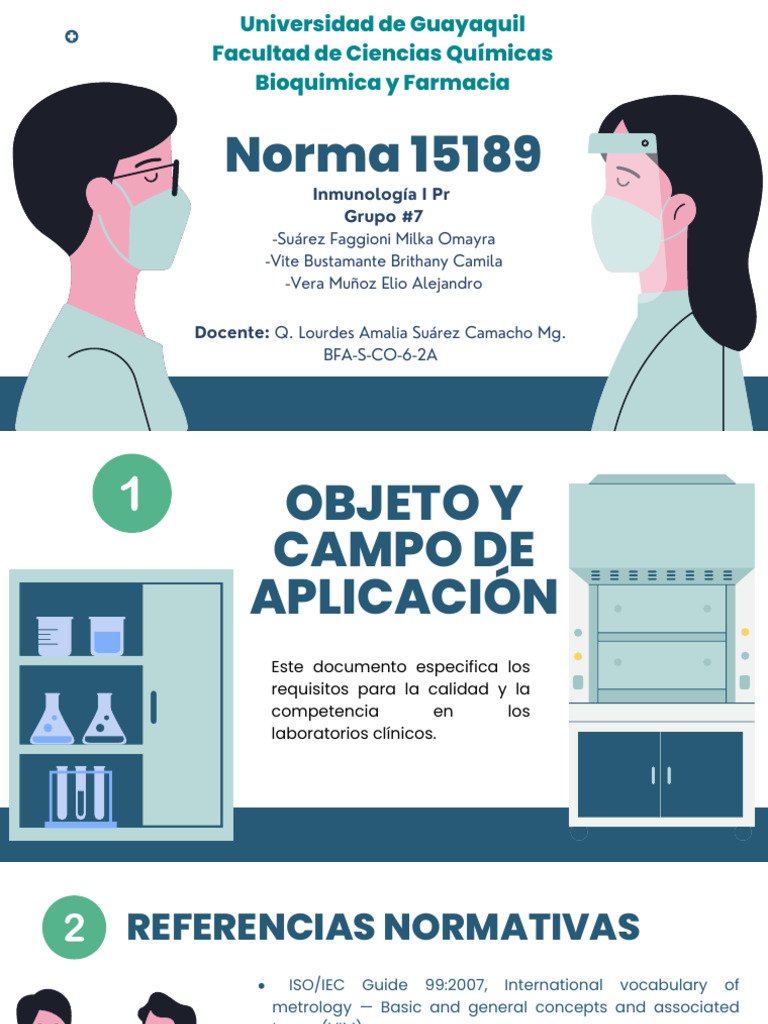 Norma 15189 | PDF | Calidad (comercial) | Laboratorios