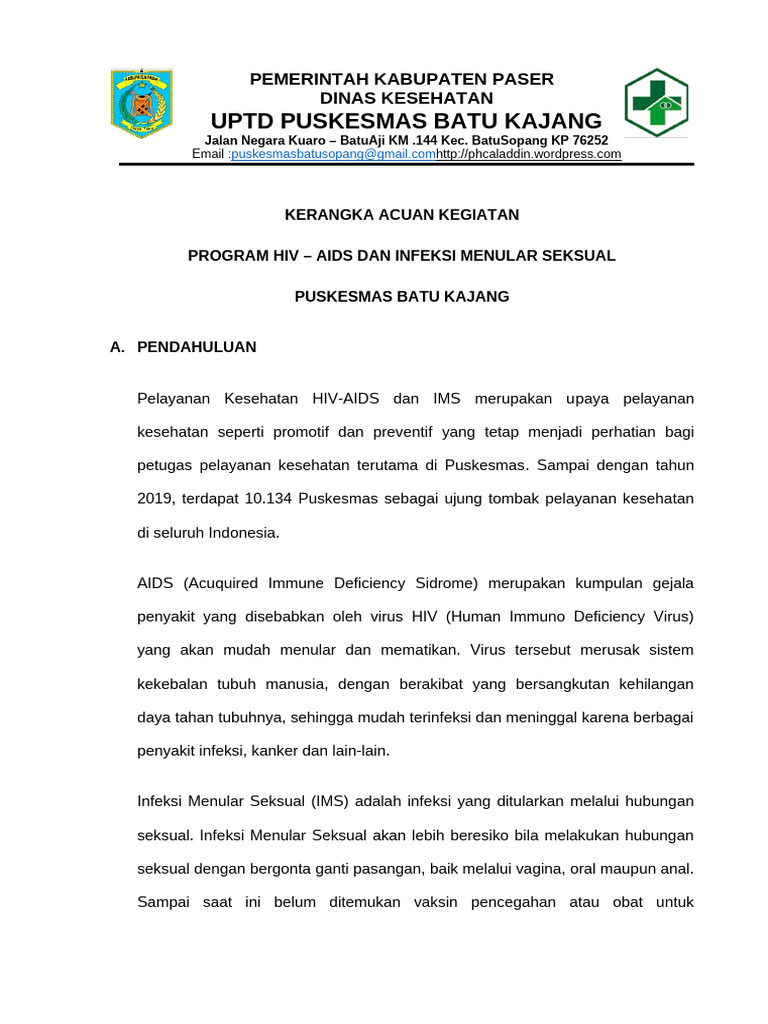 Kak Program Hiv 2022 | PDF