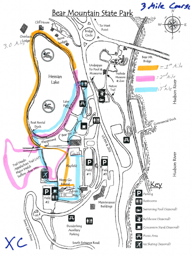 Bear Mountain Course Maps | PDF