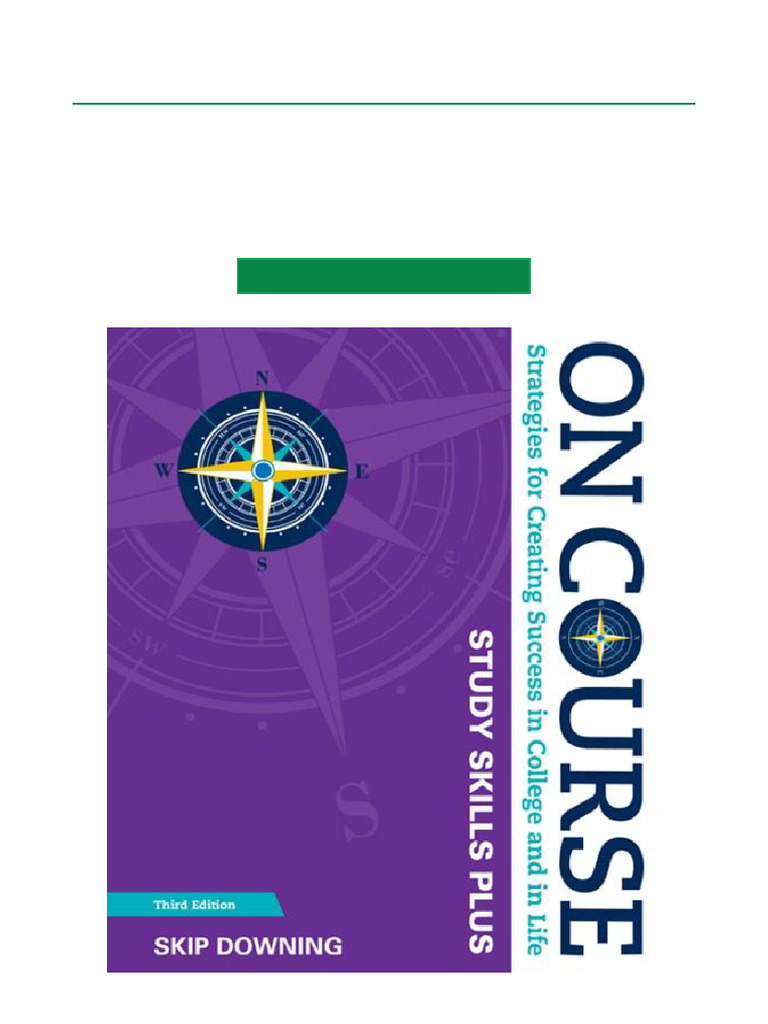 On Course Study Skills Plus Edition - 3rd Edition All Sections Download | PDF | Copyright ...