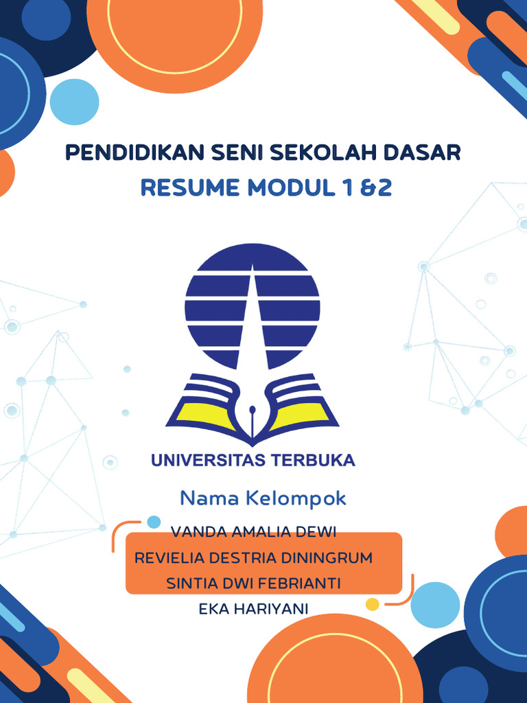 Biru Kuning Profesional Modern Cover Modul Pembelajaran Dokumen A4 - 2 | PDF