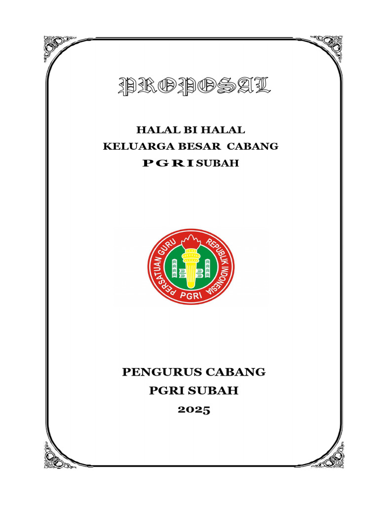 Proposal HBH 2025 | PDF