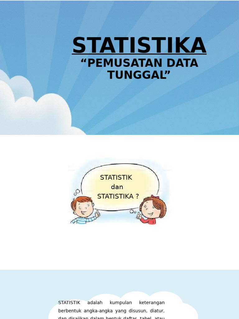 Ppt. Statistik | PDF