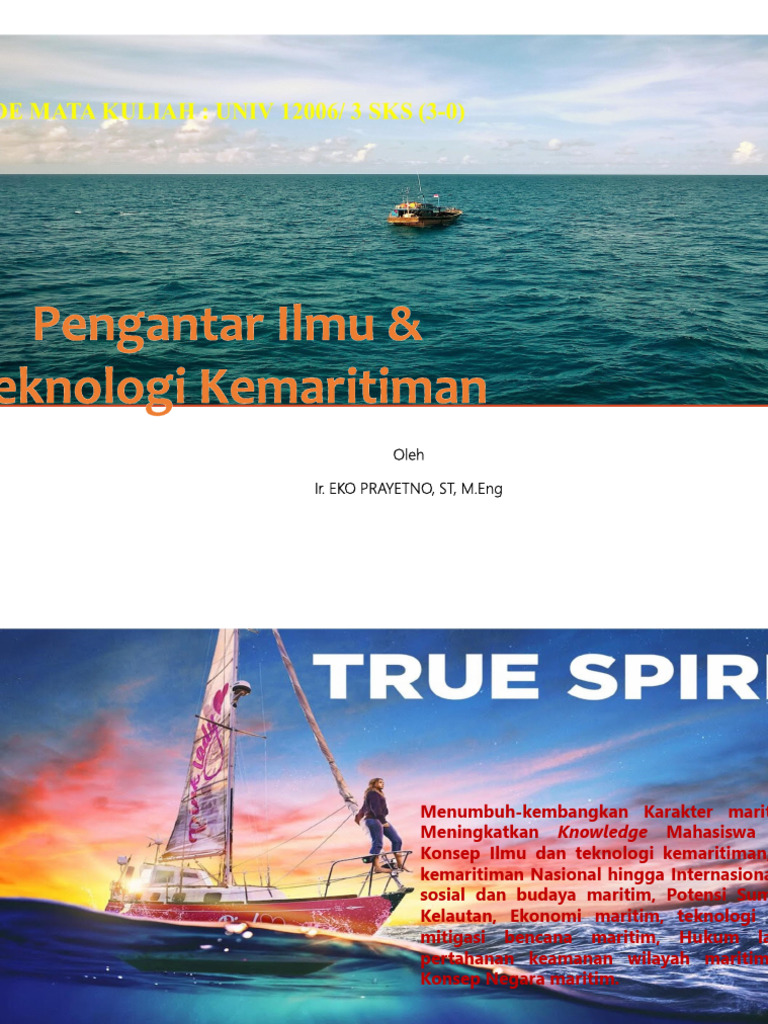 Materi 1-2 - Konsep Kemaritiman | PDF