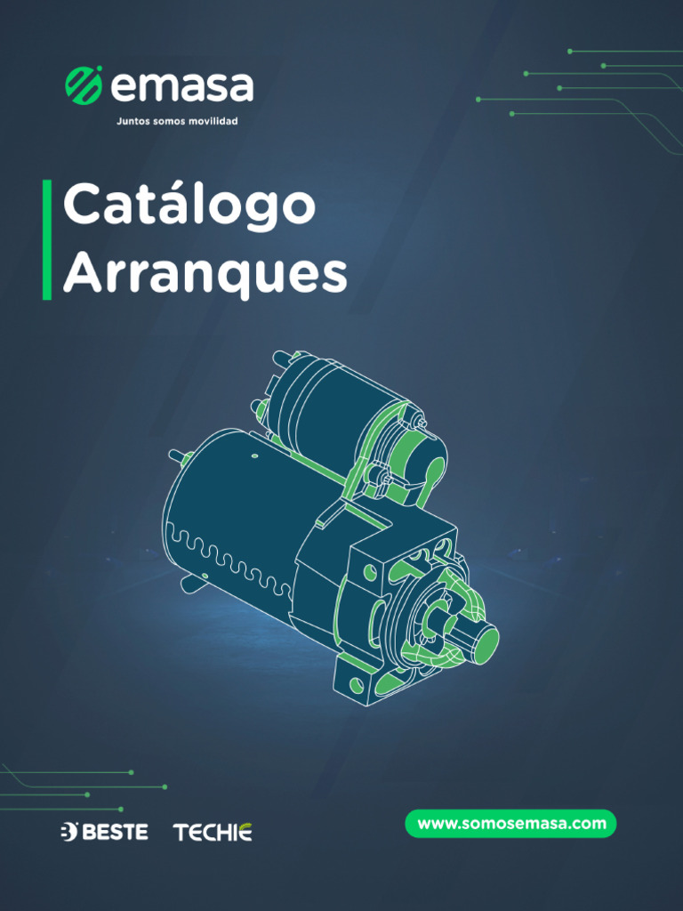 Catálogo de Arranques Emasa | PDF | Coche | Vehículo de motor
