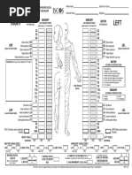 ASIA Score | PDF | Motor Control | Senses
