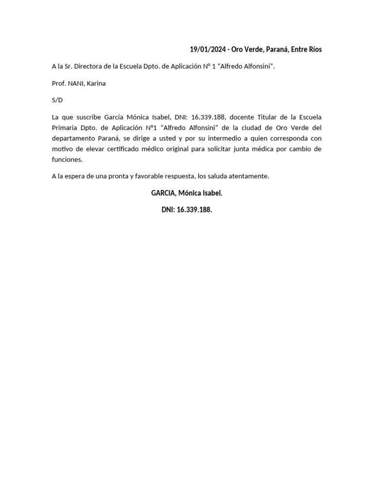 Nota Alta Medica | PDF