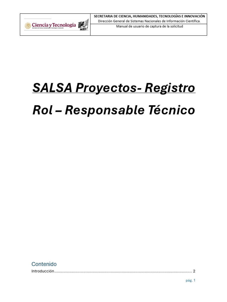 Salsa Proyectos Manual Captura Solicitud | PDF | Botón (Computación ...