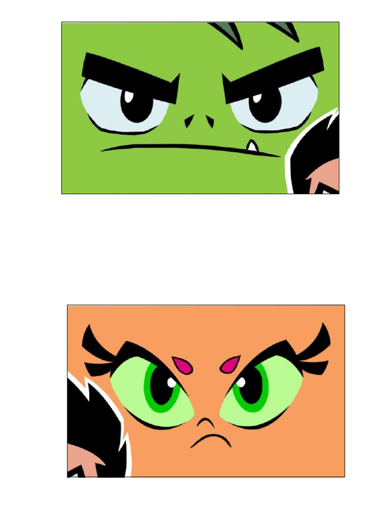 Molde Jovenes Titanes | PDF