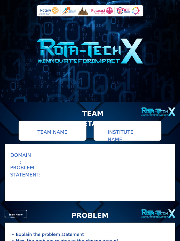 Rota-TechX Abstract Template | PDF