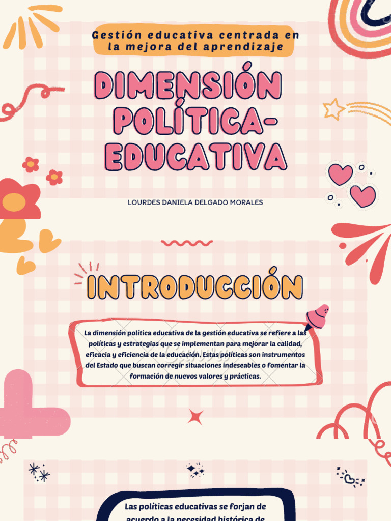 Dimensión Politica Educativa | PDF | Aprendizaje