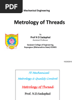 WEIX Chart - Multi Start Threads | PDF | Machining | Metalworking