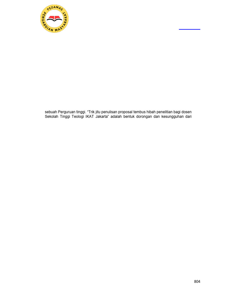 Trik Jitu Penulisan Proposal Tembus Hibah Penelitian Bagi Dosen | PDF