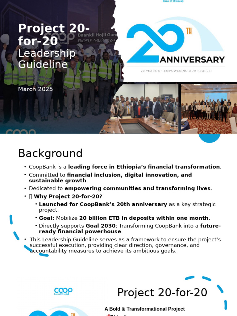 Project 20-For-20-Leadership Guideline Final | PDF | Leadership ...