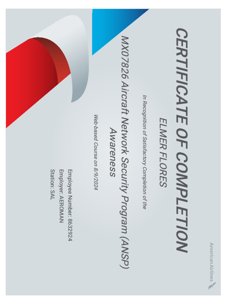 Completion Certificate | PDF