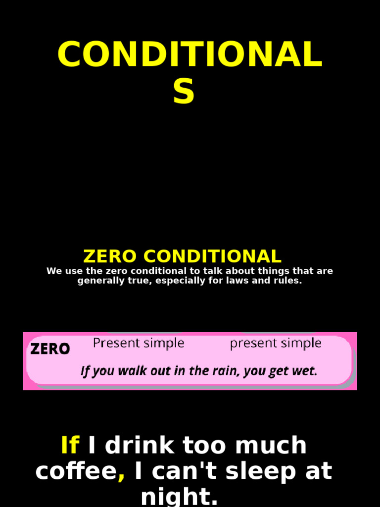 Conditionals, Vegetables and False Friends - Inglês (Flávia Melo) | PDF