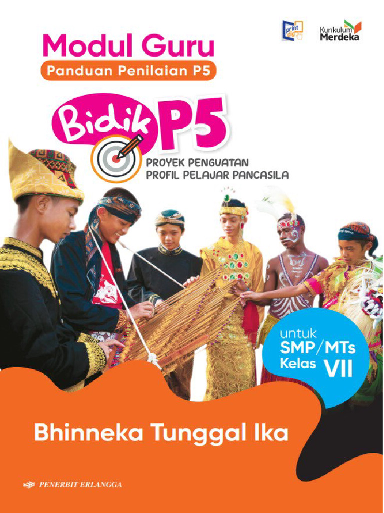 BIDIK P5 BHINNEKA TUNGGAL IKA SMP - MTS KLS.7 - KM-MA (Modul Ajar) - Modul Guru Bidik P5 ...