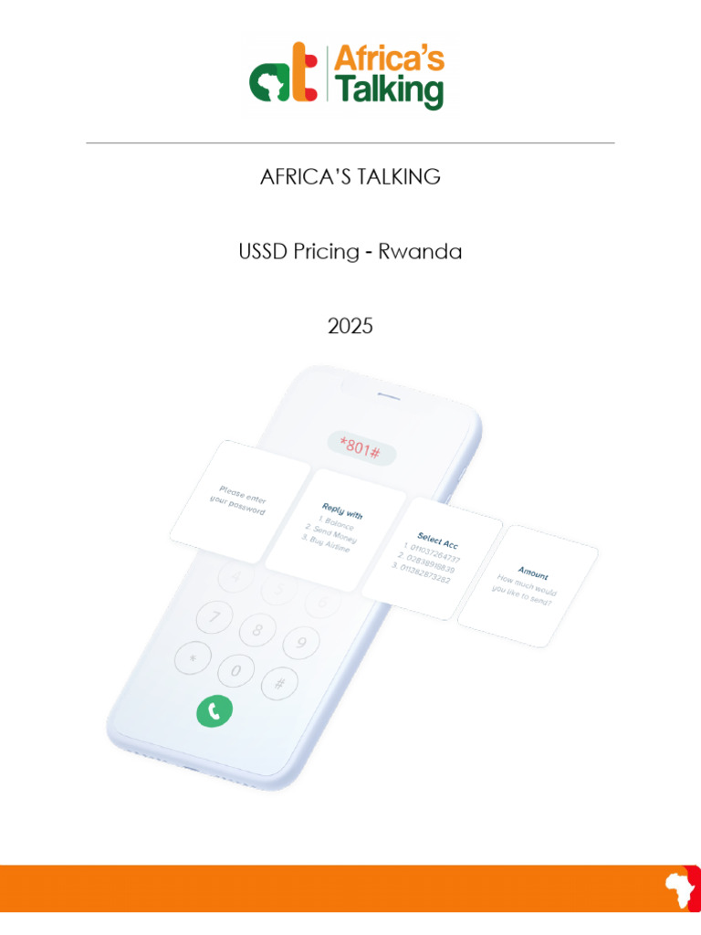 USSD Rwanda - 2025 | PDF
