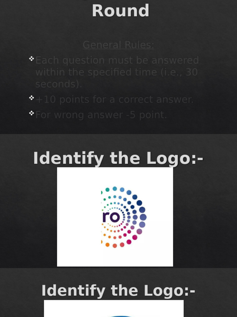 Logo & Brand Round | PDF