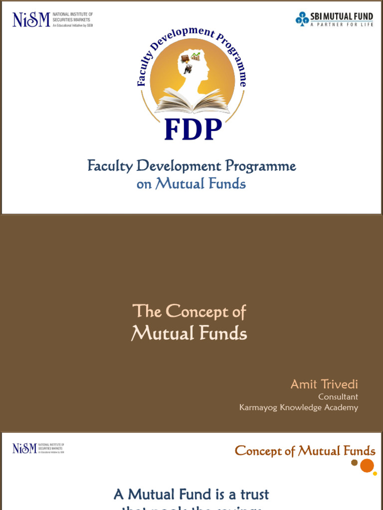 Understanding Mutual Funds Basics | PDF | Investment Fund | Investing